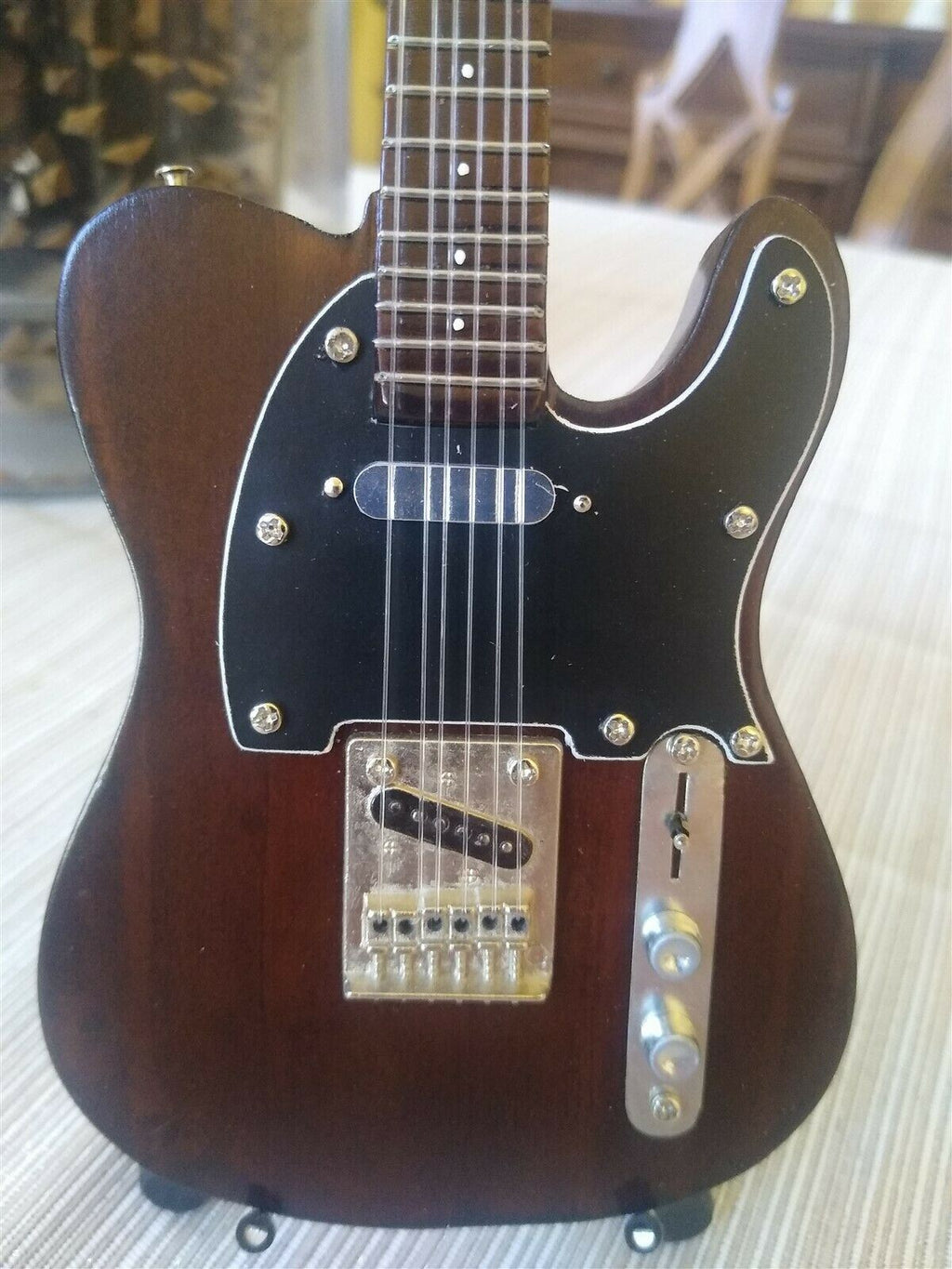 GEORGE HARRISON - Fender Telecaster Rose 1:4 Scale Replica Guitar ~Axe ...